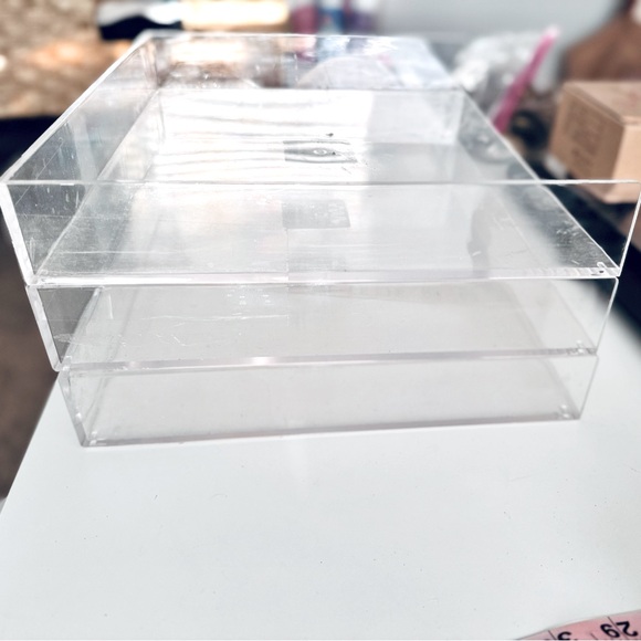 Room Essentials | Office | 3 Tier Clear Acrylic Stackable Letter Tray ...